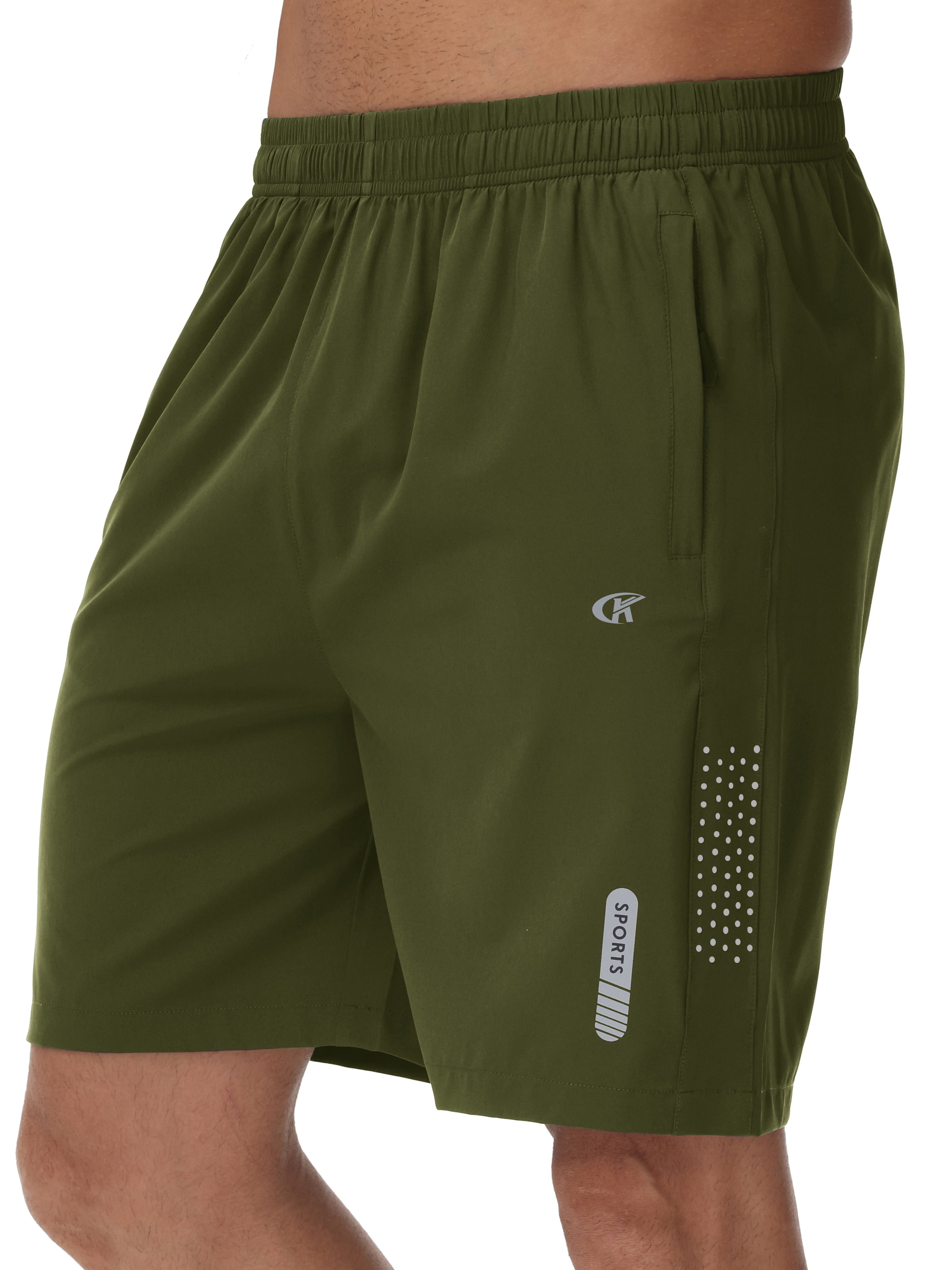 Weilanxin Men's Athletic Running Shorts Quick Dry Workout Shorts ...