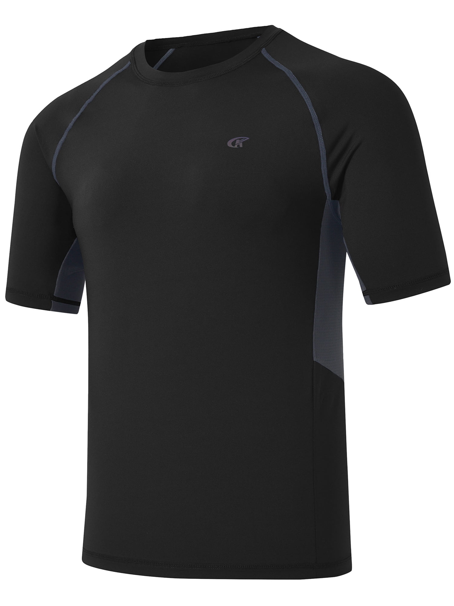 Pdbokew Men's Loose Fit Swimwear, UPF50+ Quick Dry Rash Guard, Short ...