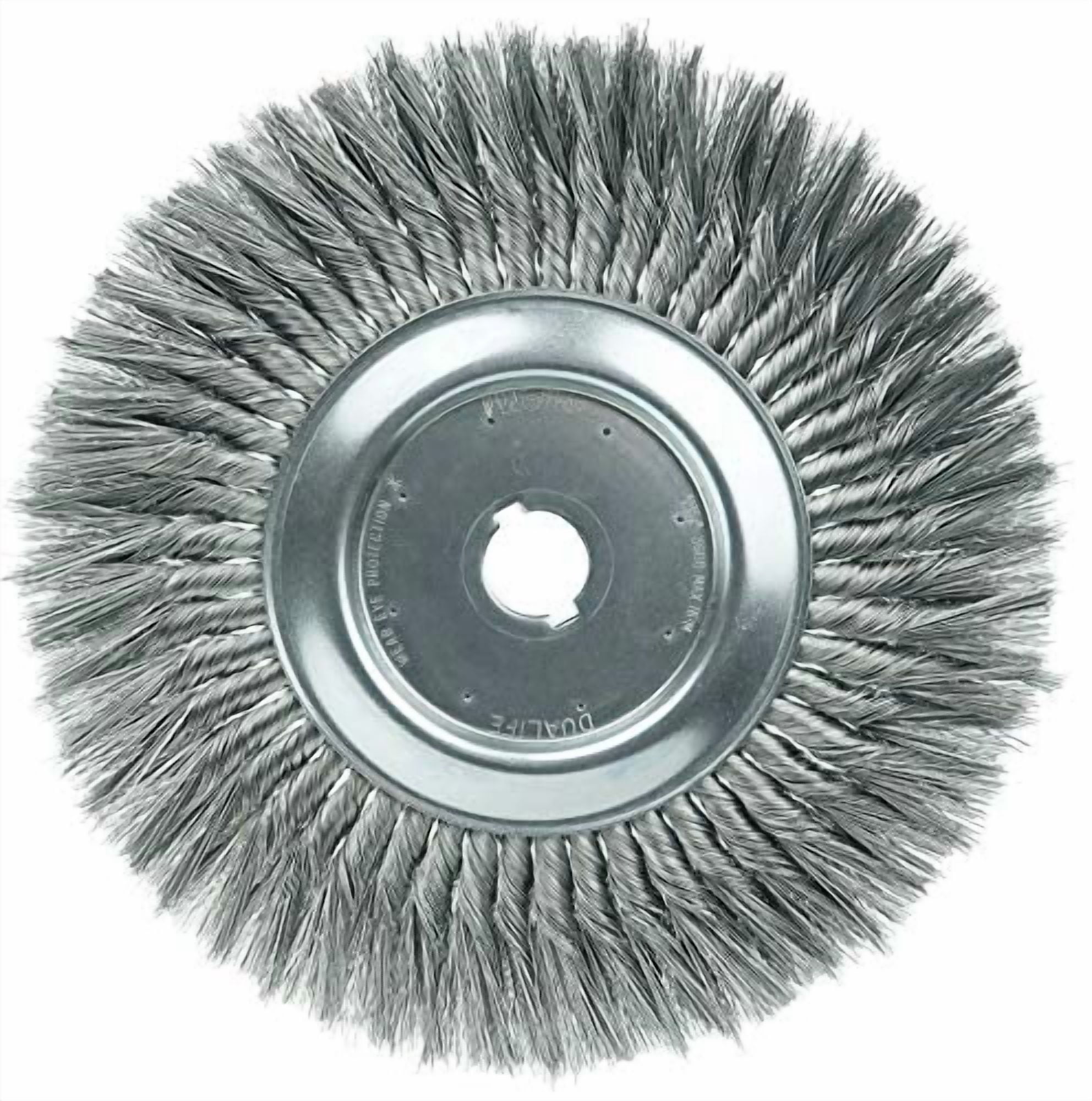 Weiler 08209 12" Standard Twist Knot Wire Wheel, .014" Steel Fill, 1-1/ ...