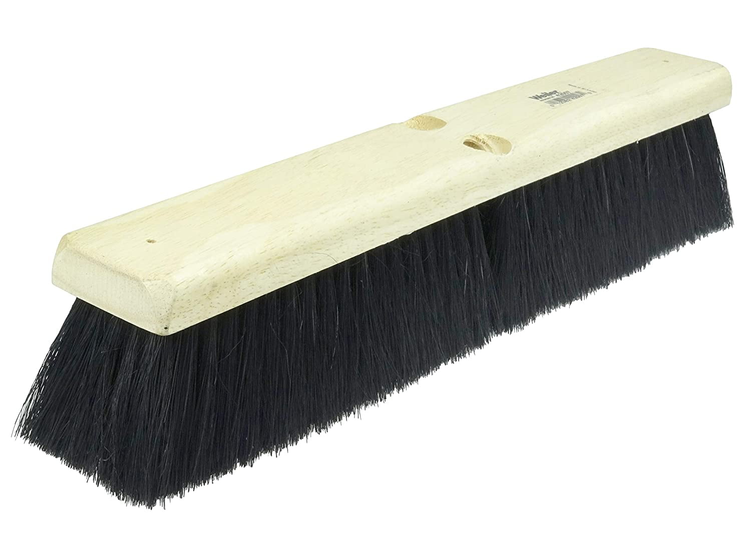 Weiler 14" Block Size, Black Tampico Fill, Medium Sweep Floor Brush 14" Brush Black Tampico ...