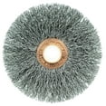 Weiler 15553 3" Crimped Wire Wheel, .0104"Steel Fill, 1/2"Arbor Hole ...