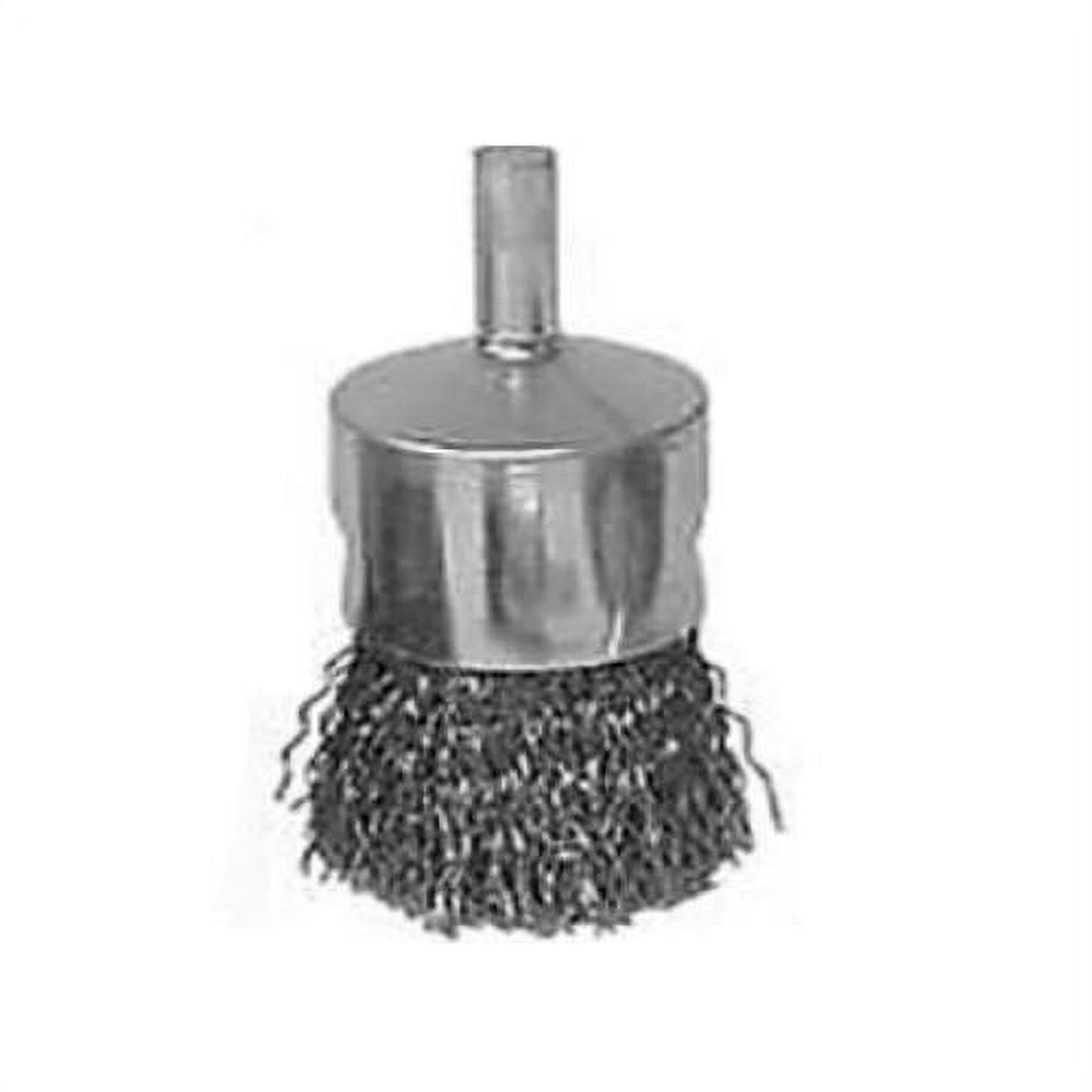 Weiler 36047 Crimped Solid End Wire Brush, 3/4", Each - Walmart.com