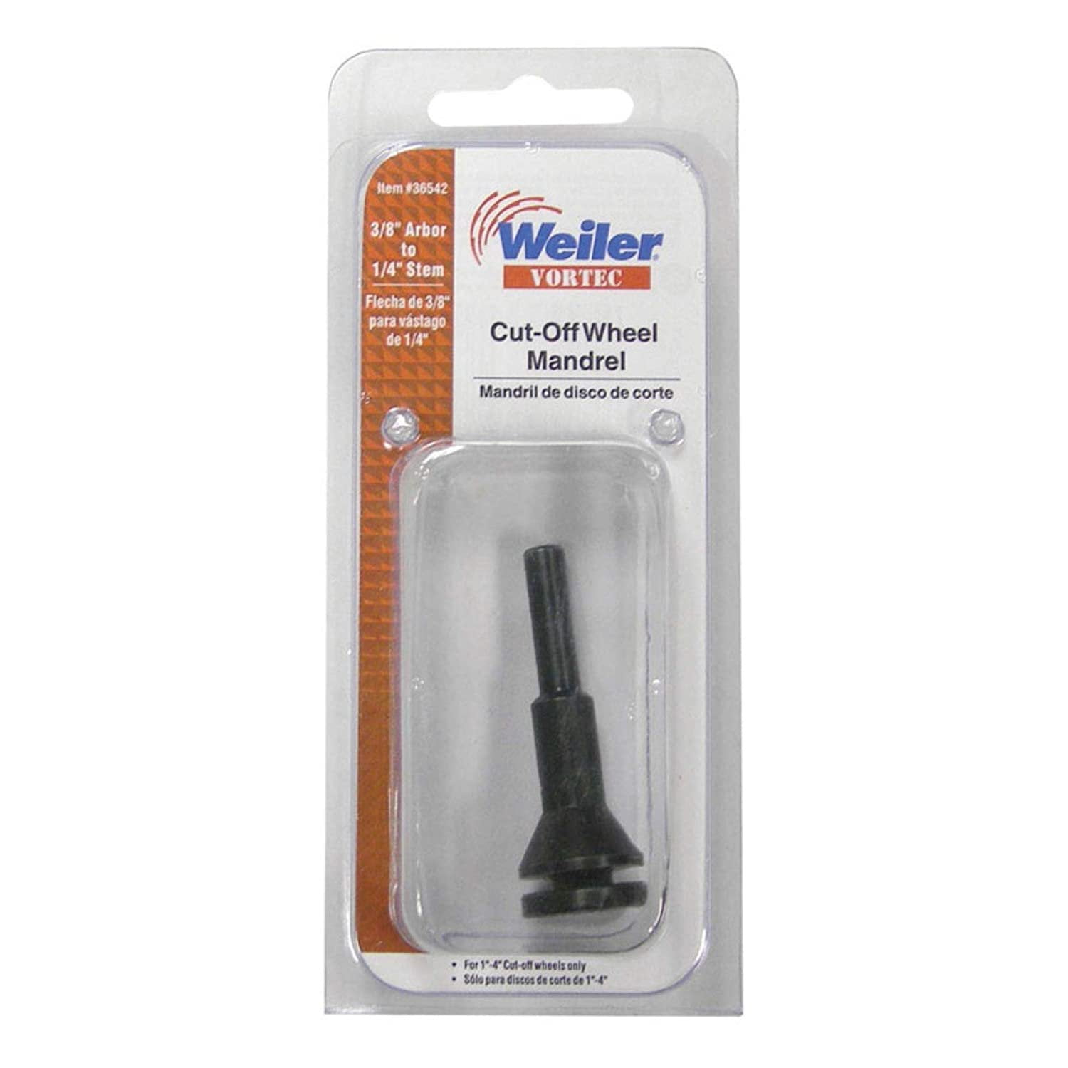 Weiler 36542 Cutoff Wheel Mandrel - Walmart.com