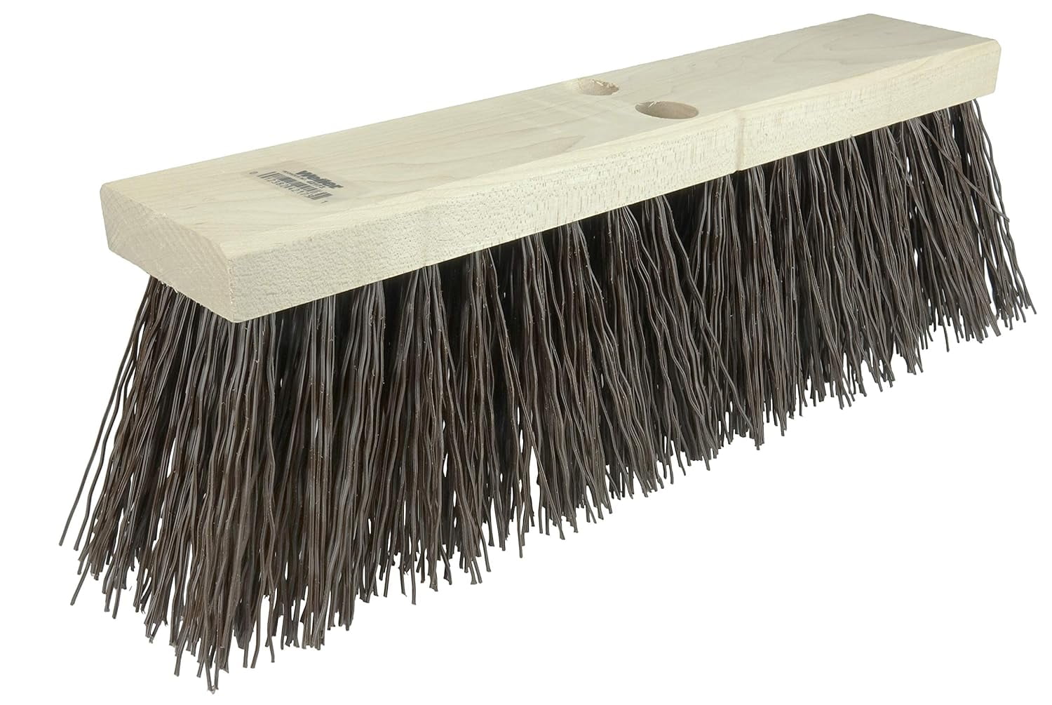 Weiler 42033 16" Block Size, Brown Polypropylene Fill, Street Broom ...
