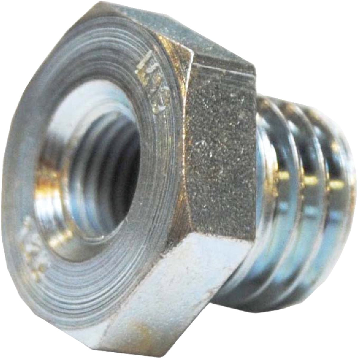 Weiler 5/8-11 in to M10 x 1.5 Adapter - Use with Vortec Pro Crimped ...