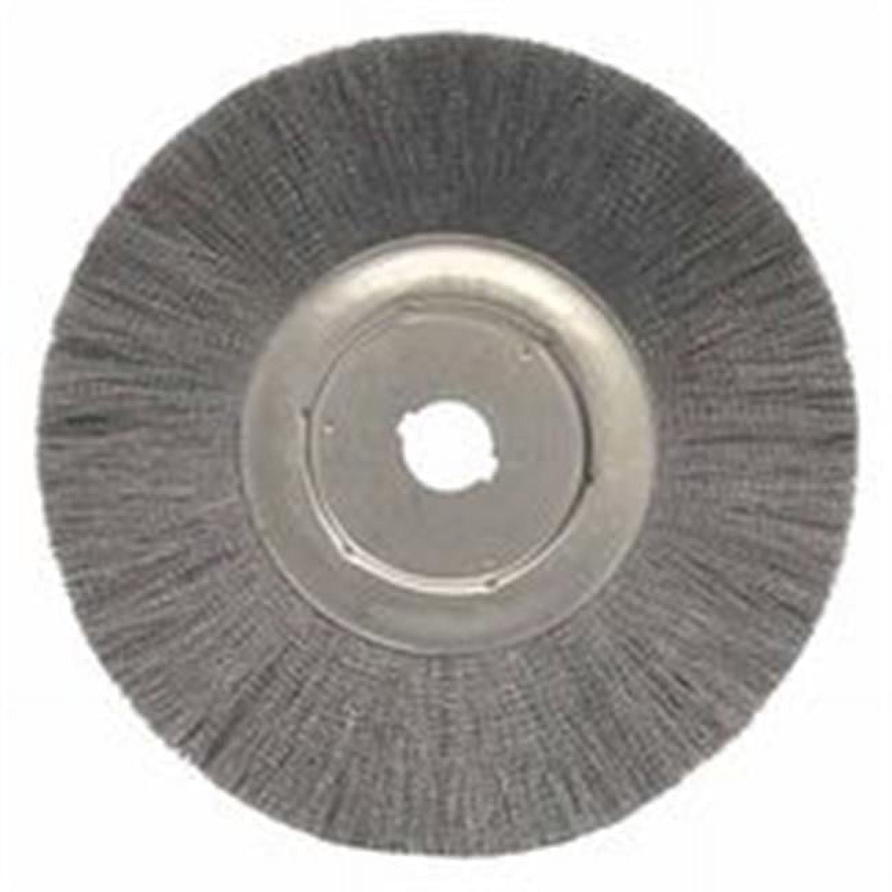 Weiler 804-01299 12 in. Narrow Crimped Wire Wheel,.01, 1.25 in. A.H ...