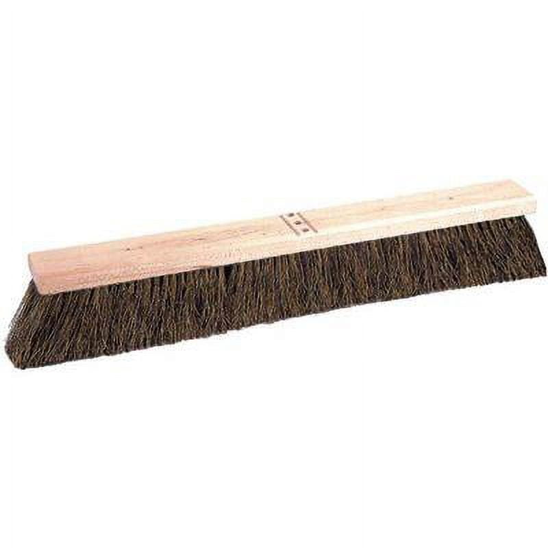 Weiler Coarse Sweeping Contractor Brooms, 24 in Hardwood Block, 3 in ...