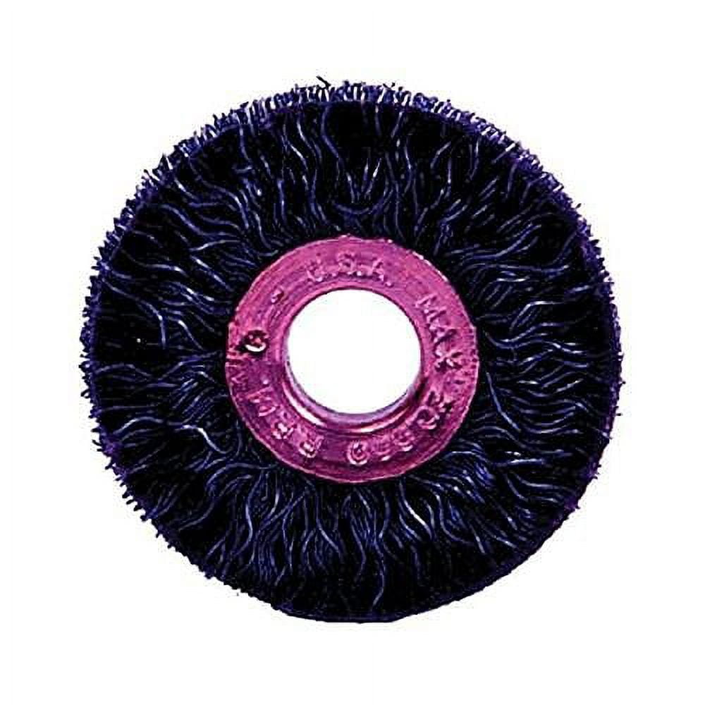 Weiler Encapsulated Wire Wheel Brush,Arbor 90110 - Walmart.com