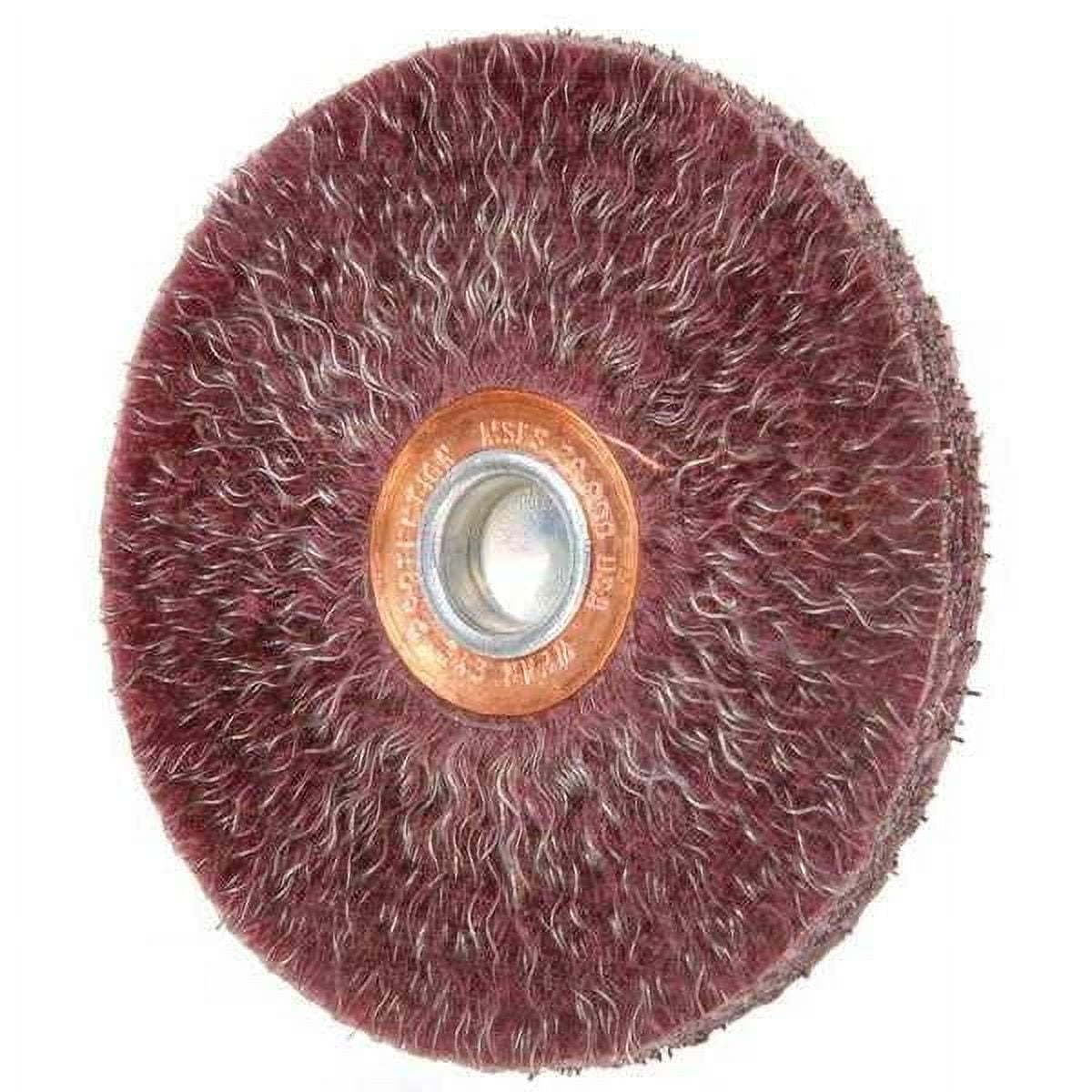 Weiler Encapsulated Wire Wheel Brush,Stem,3 In. 90119 - Walmart.com