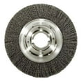 Weiler Medium Crimped Wire Wheel, 8 in D x 1 in W, .0118 in Stainless ...