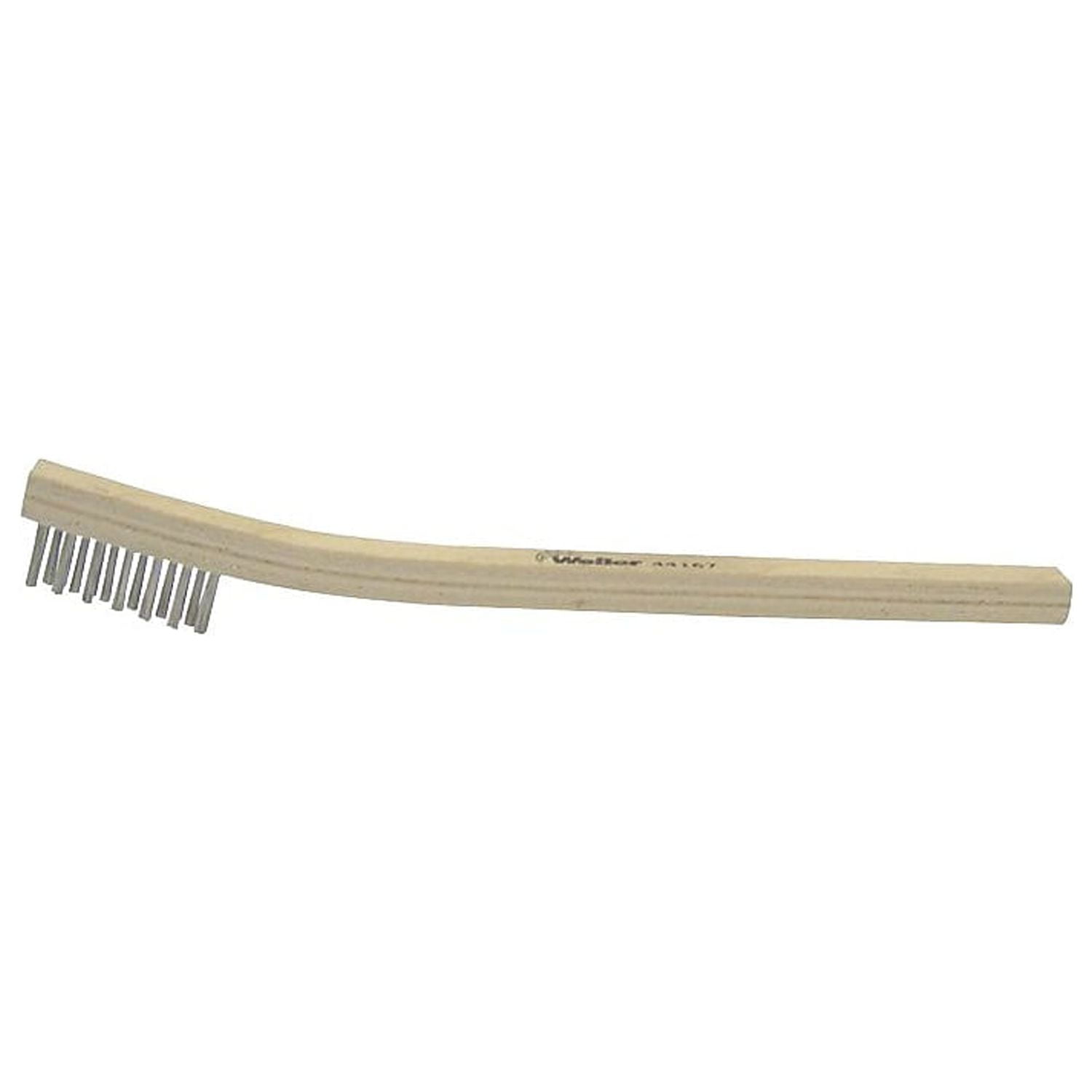 Weiler SA-29-SS Small Hand Wire Scratch Brush .006 95013 - Walmart.com