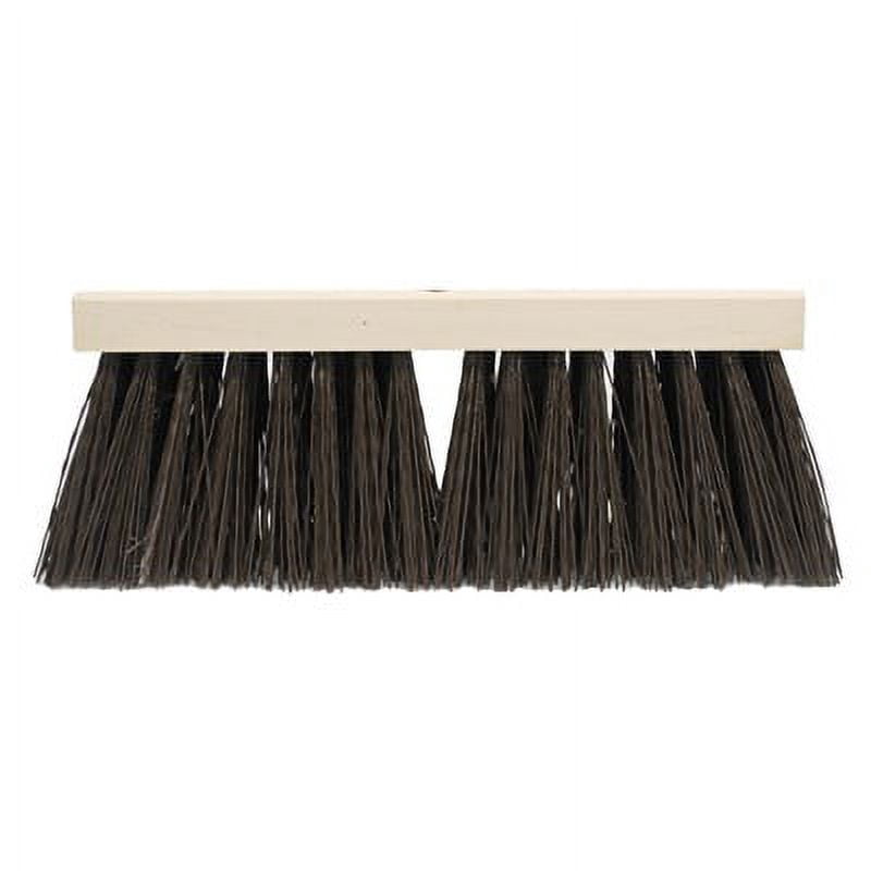Weiler Street Broom – 16" x 3 1/2", Synthetic Fill - Walmart.com
