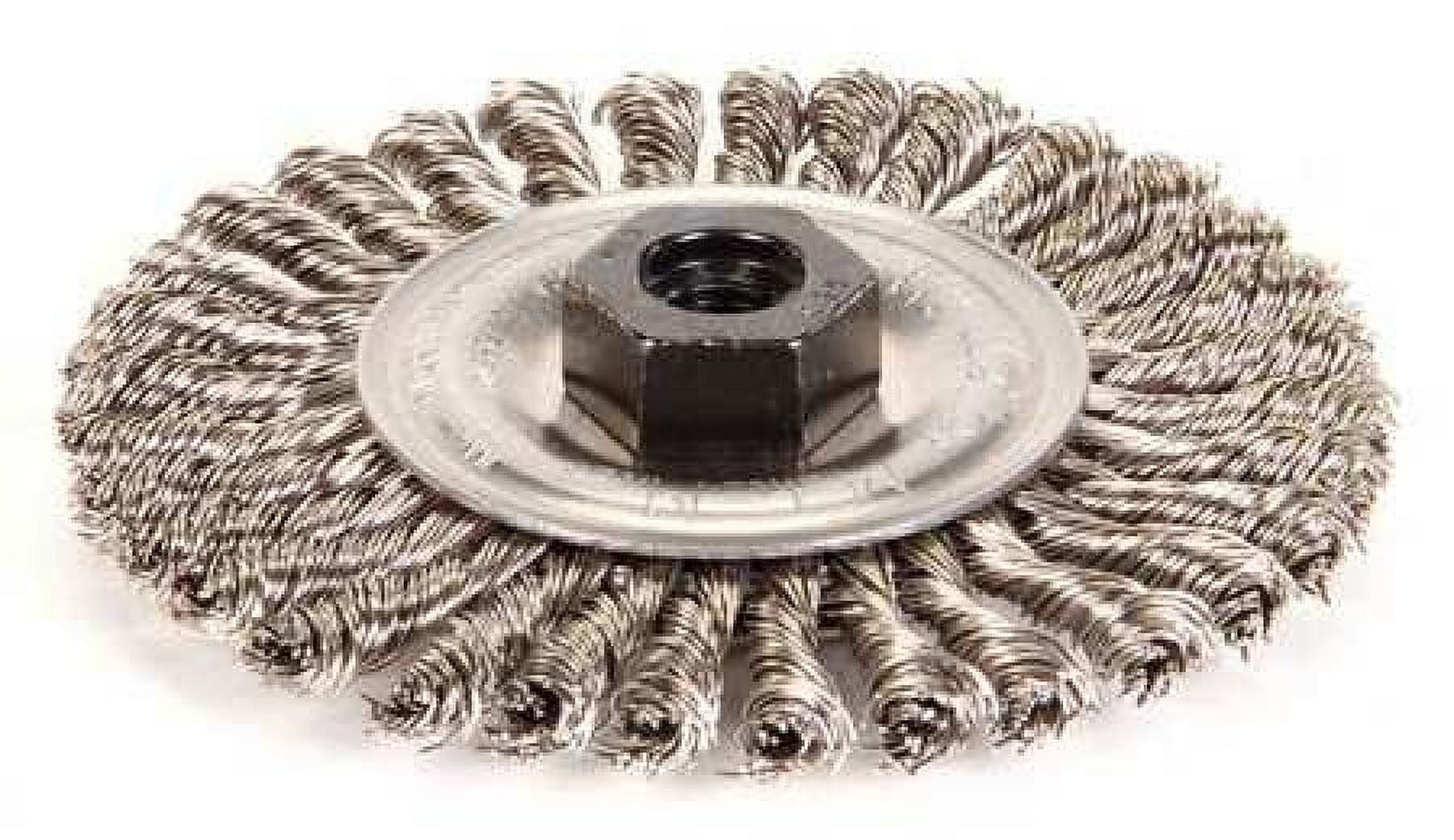 Weiler Twist Wire Wheel Brush,Threaded Arbor 96097 - Walmart.com