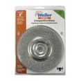 Weiler Vortec 6 in. Fine Crimped Wire Wheel Carbon Steel 3750 rpm 1 pc ...