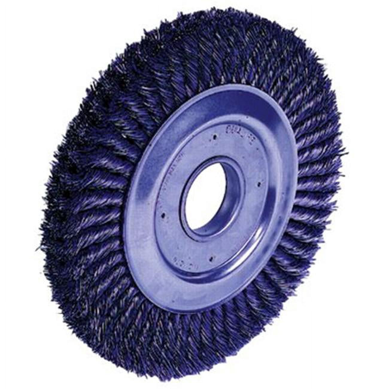 Weiler 09480 10" Standard Twist Knot Wire Wheel , .016" Steel Fill, 2 ...