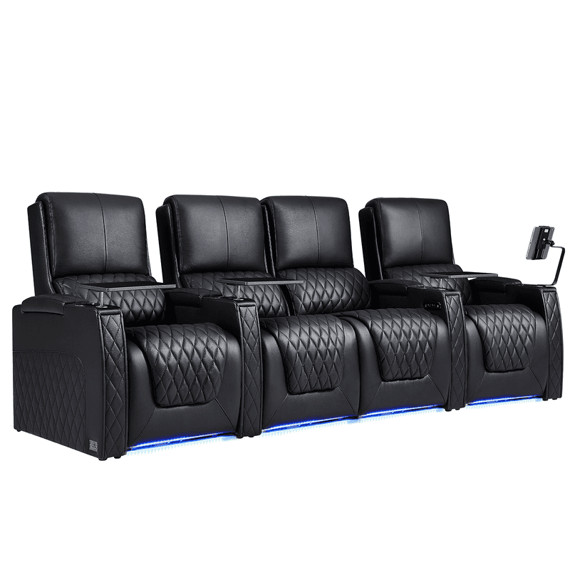 Weilianda Astronauts Reclining Sofa Electricity Recliner Zero Gravity Chair Top Grain Leather ...