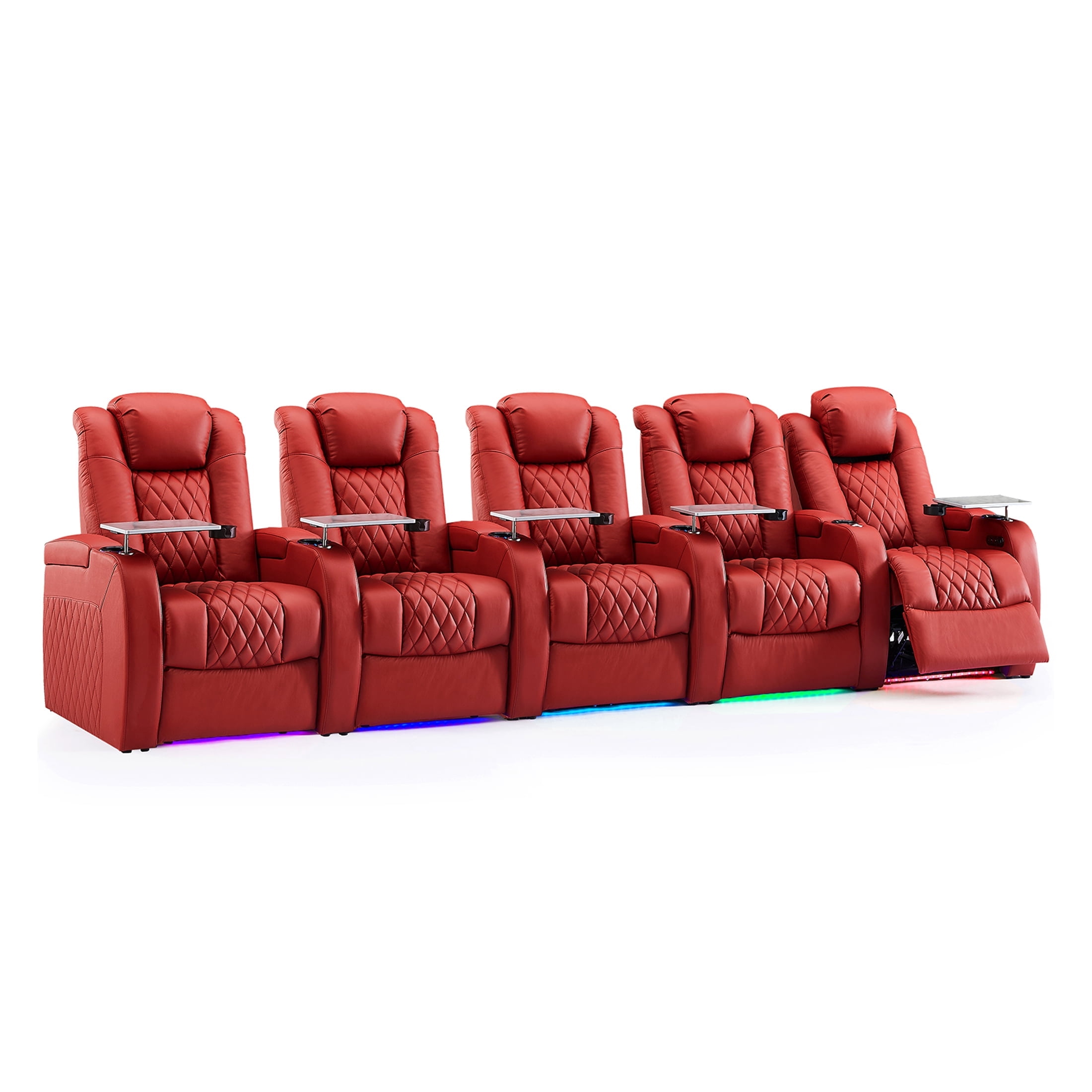 Weilianda Luxury Series Home Theater & Gaming Seating - Power Recliner ...