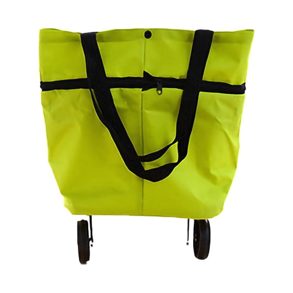 Weilifangwps Portable Foldable Shopping Trolley Bag with Wheel ...