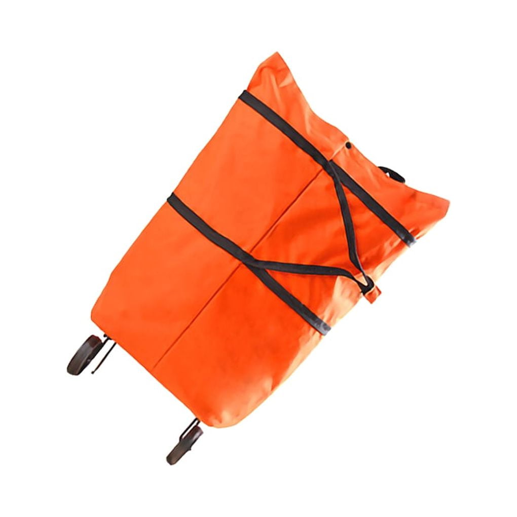 Weilifangwps Portable Foldable Shopping Trolley Bag with Wheel ...