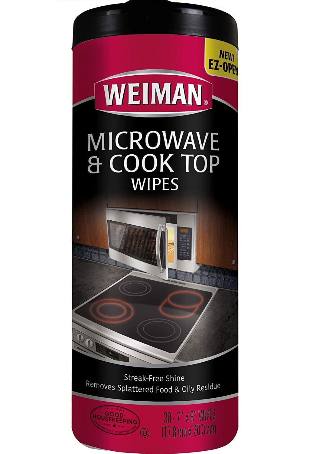 Weiman Cooktop & Microwave Cleaning Wipes - 30 Count - Walmart.com