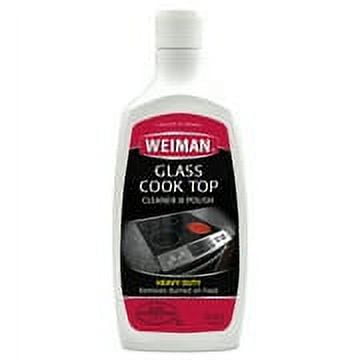 WEIMAN 137EA 20 oz Squeeze Bottle Glass Cook Top Cleaner and Polish ...