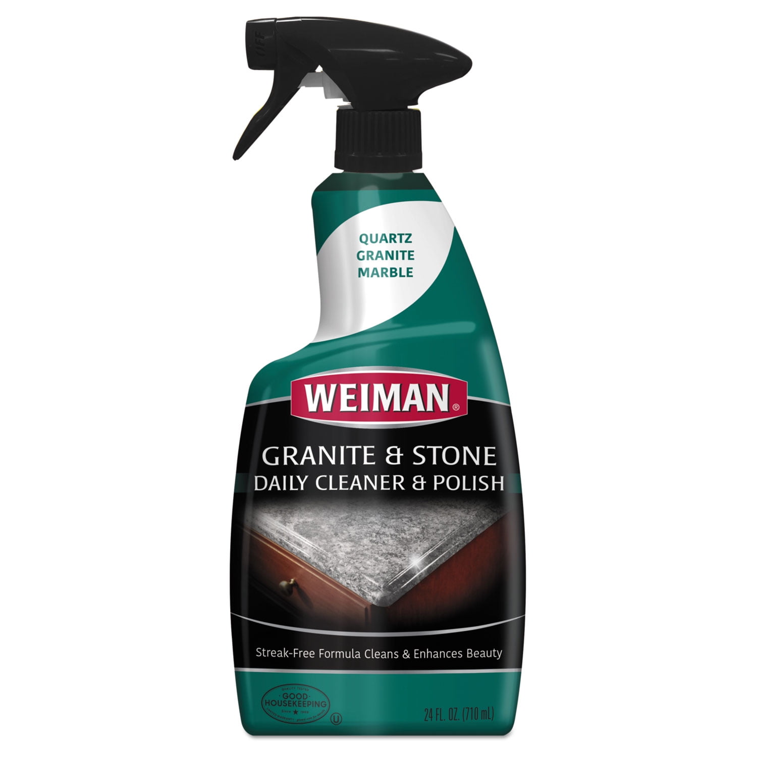 Weiman Granite, Marble, Quartz Countertop Cleaning Spray & Polish ...