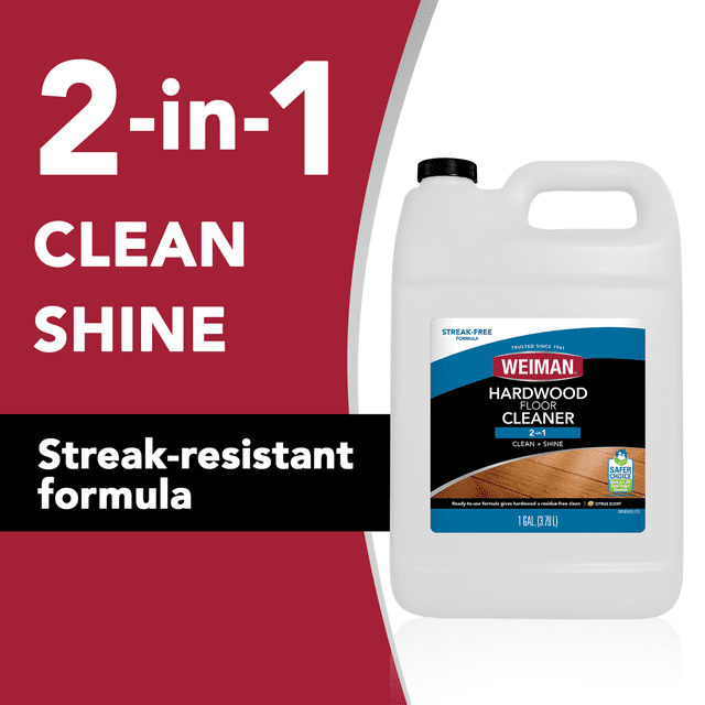 Weiman Wood Floor Cleaner | Odor control for grocery retail - Walmart ...