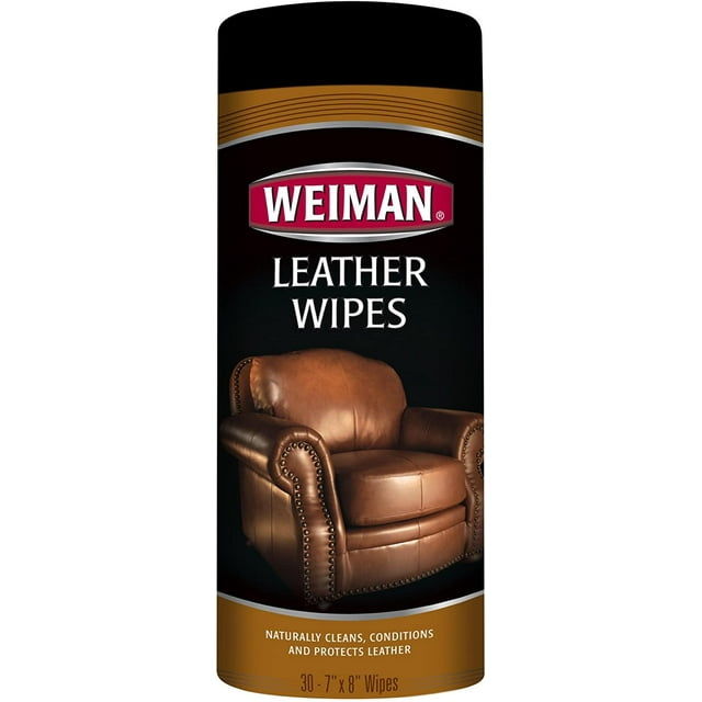Weiman Leather Wipes, 30-Count - Walmart.com