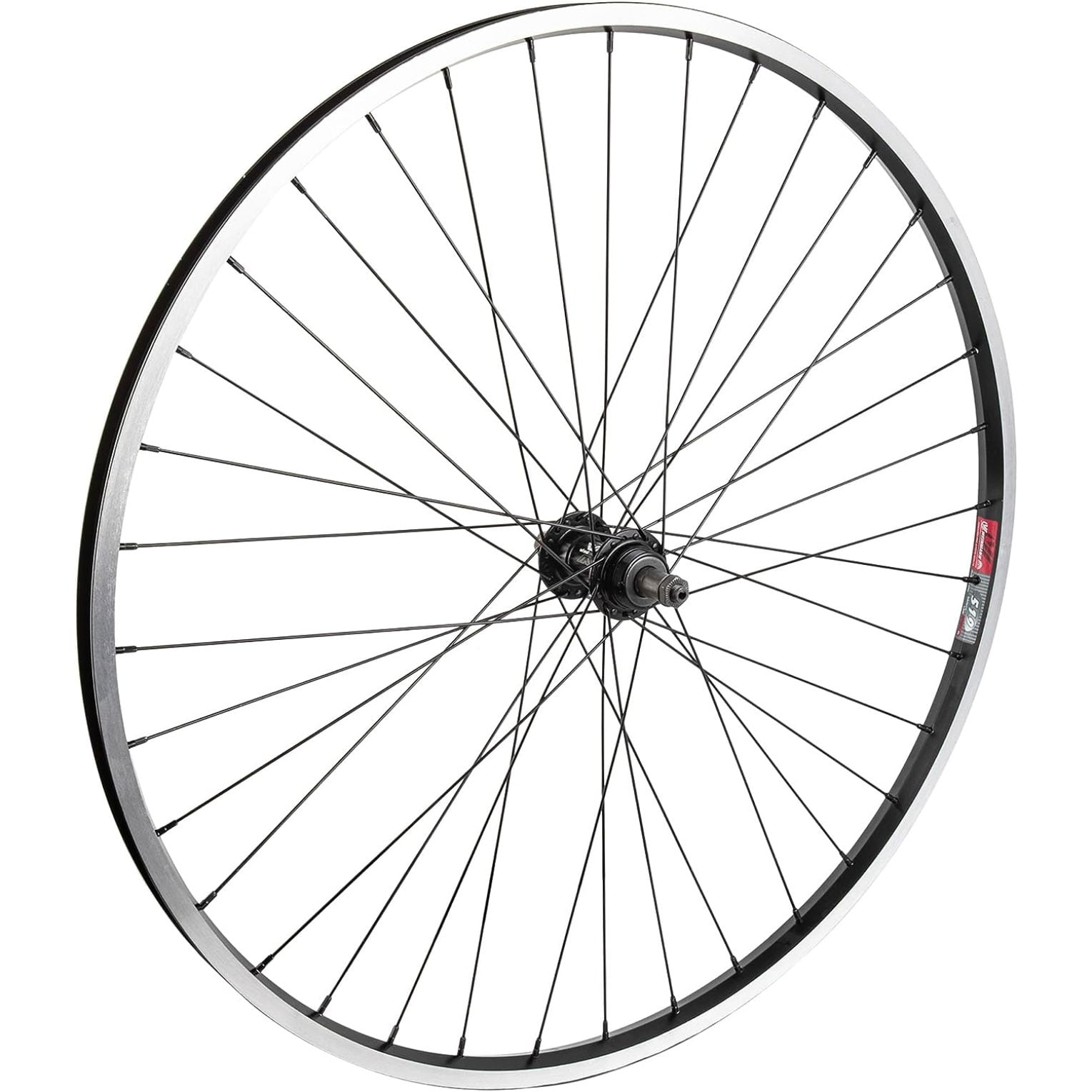 Weinmann 519 Rear Wheel 700c x 35, QR Freewheel 5-7-Speed, 36H, Black ...