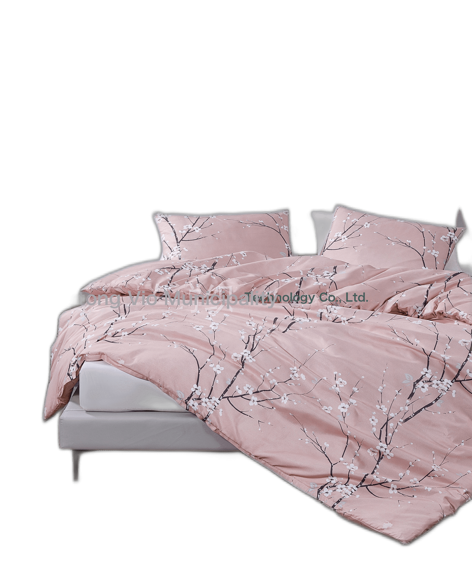 Weiou Home Textile Quilt Cover Pillowcase Printed Three Piece Set