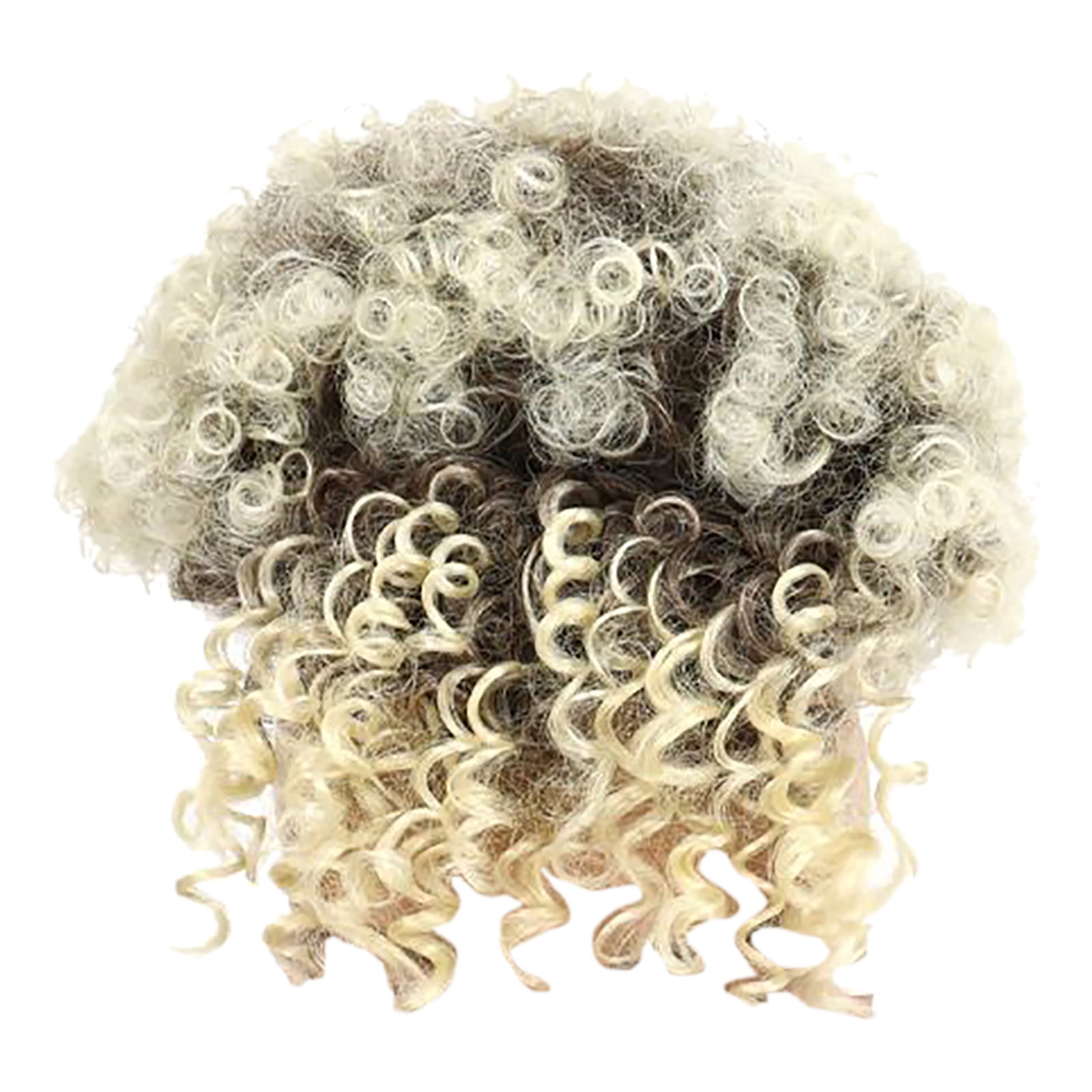 Weipeensee Curly Hair Explosion Hair Pack Bangs HairpieceSmall Curly ...