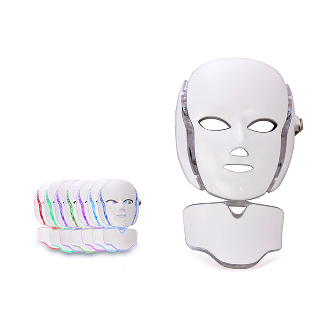 Weipeensee Konmi Led Light Photon Face Neck Skin Wrinkles 7 (White ...