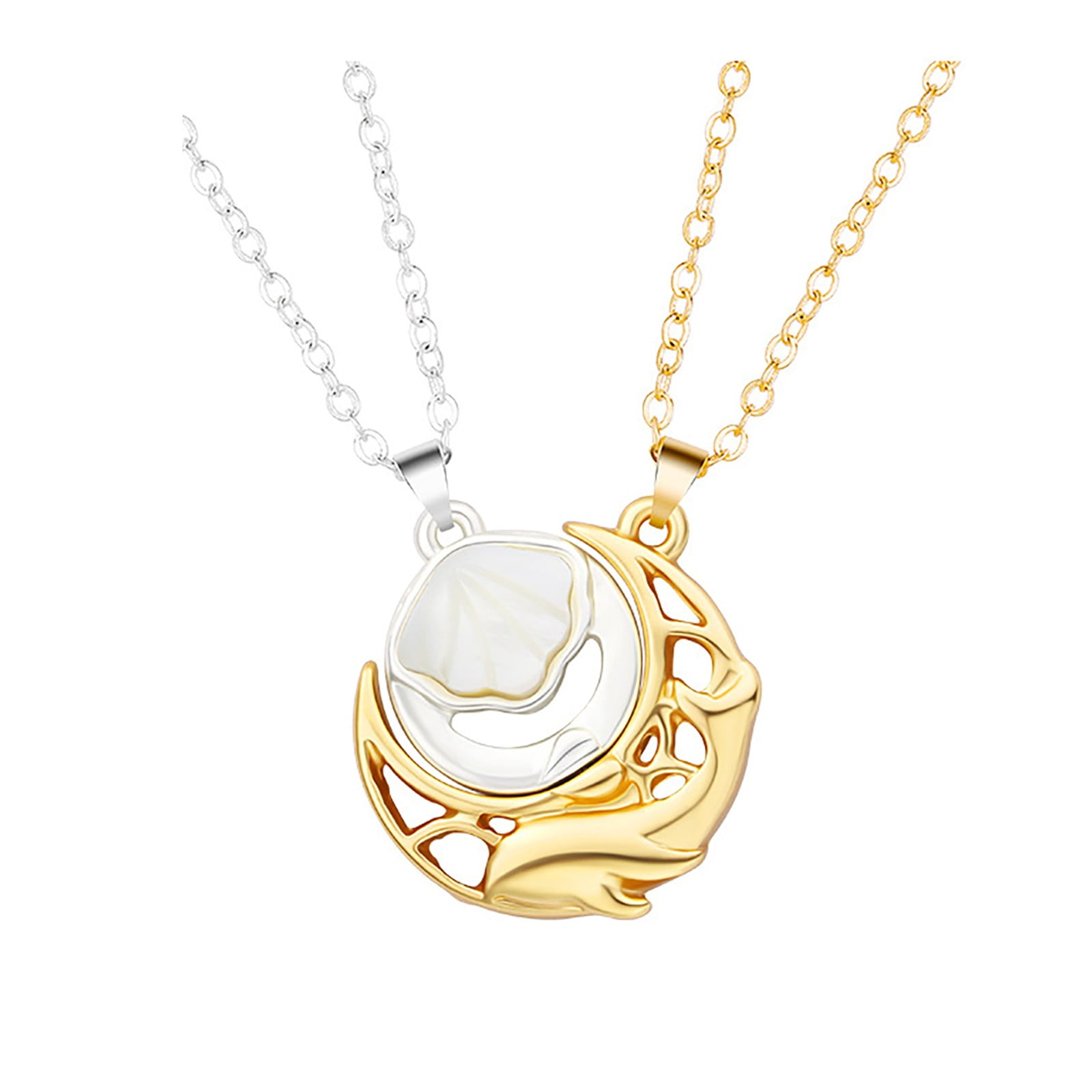 Weipeensee Necklaces & Pendants Couple Necklace Matching Necklace Sun ...