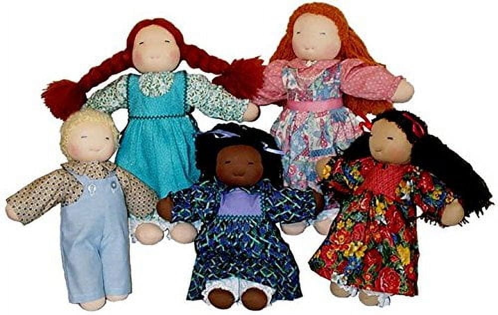 Weir Crafts Waldorf Doll Kit - 12" (Cocoa Skin/Flame Hair) - Walmart.com