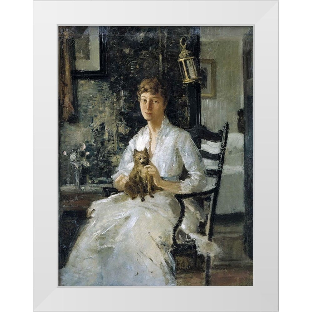 Weir, J Alden 15x18 White Modern Wood Framed Museum Art Print Titled ...