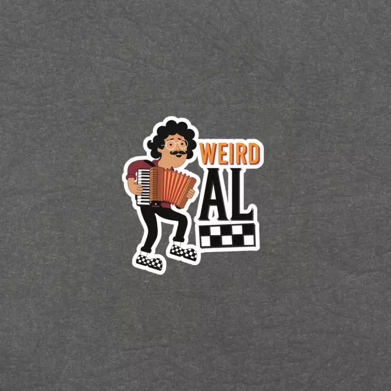 Weird Al Yankovic Accordion Player Sticker - Music Giftphone Decal ...