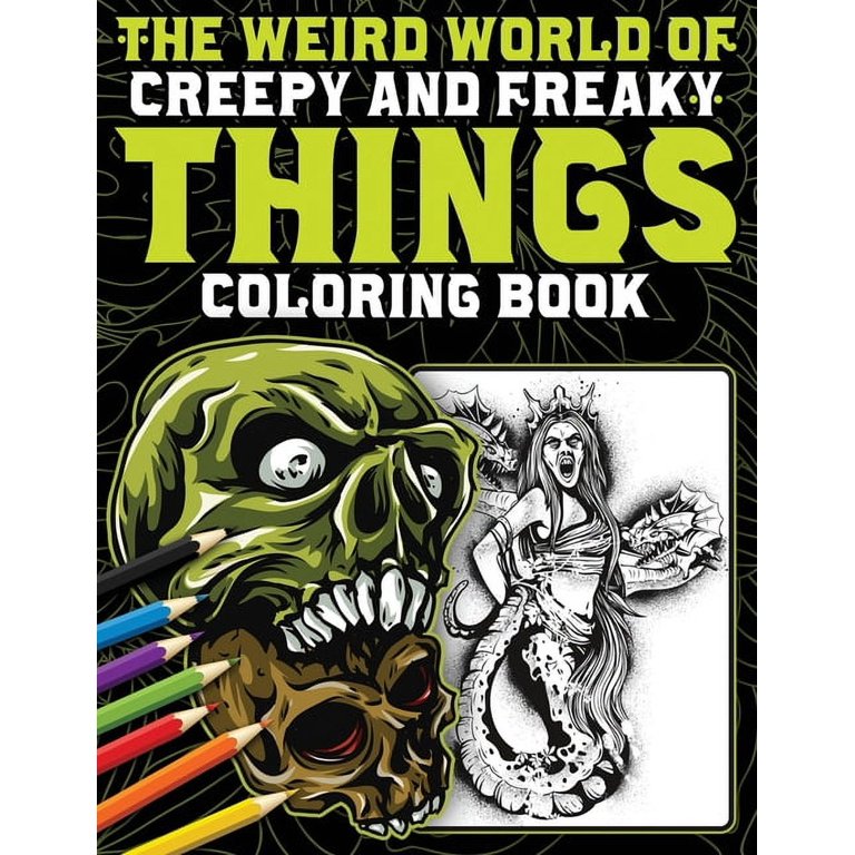 freaky coloring pages