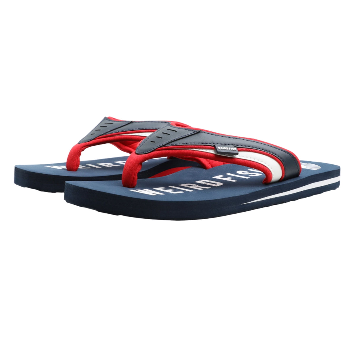 Weird Fish Mens Columbia Logo Flip Flops - Walmart.com