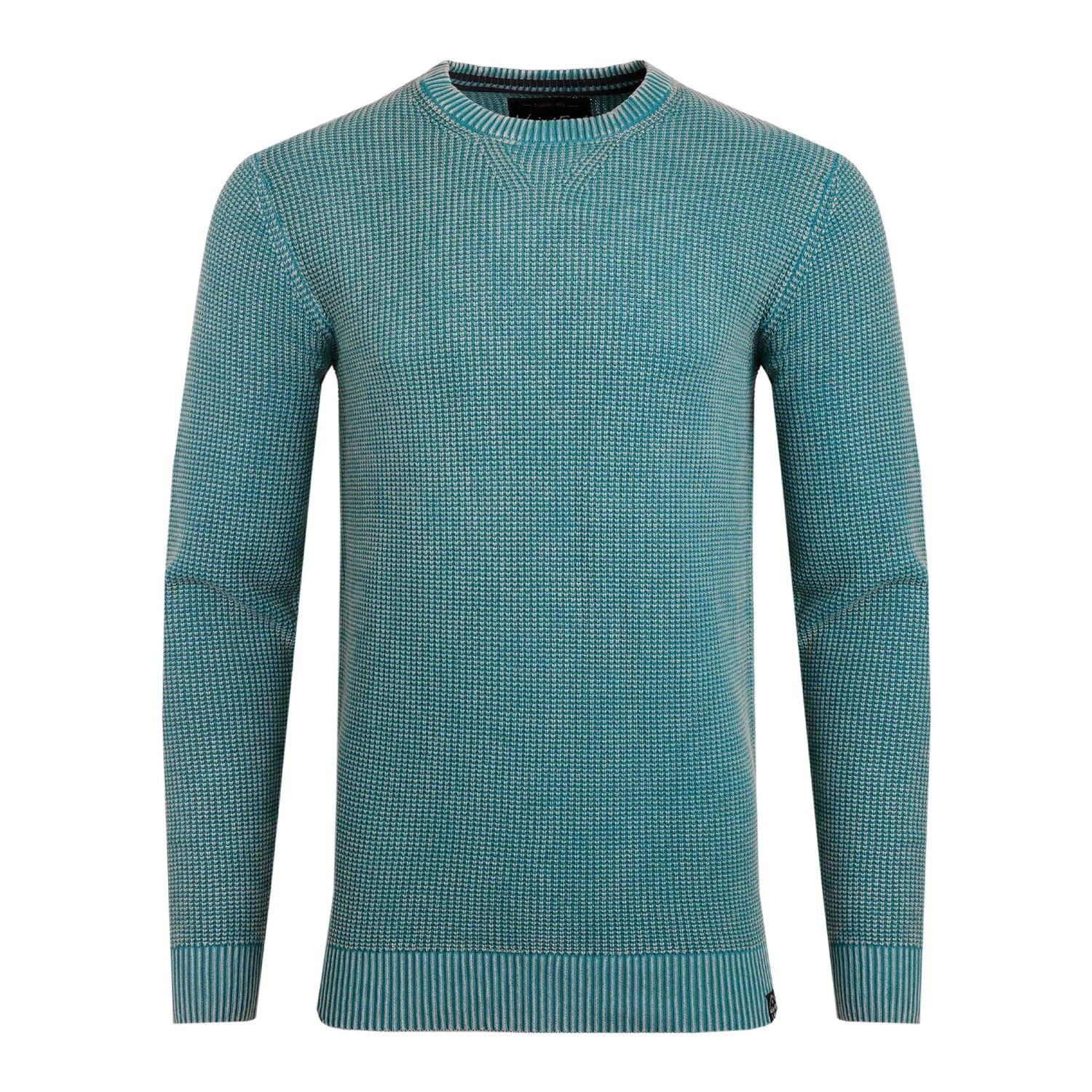 Weird Fish Mens Easton Waffle Crew Neck Sweater - Walmart.com