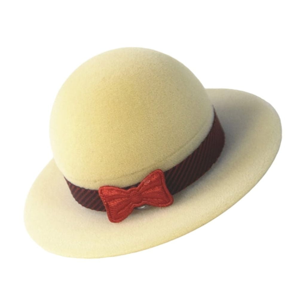 Weird Flannel Cushioned Storage Box Hat Shape Design For Jewelry ...