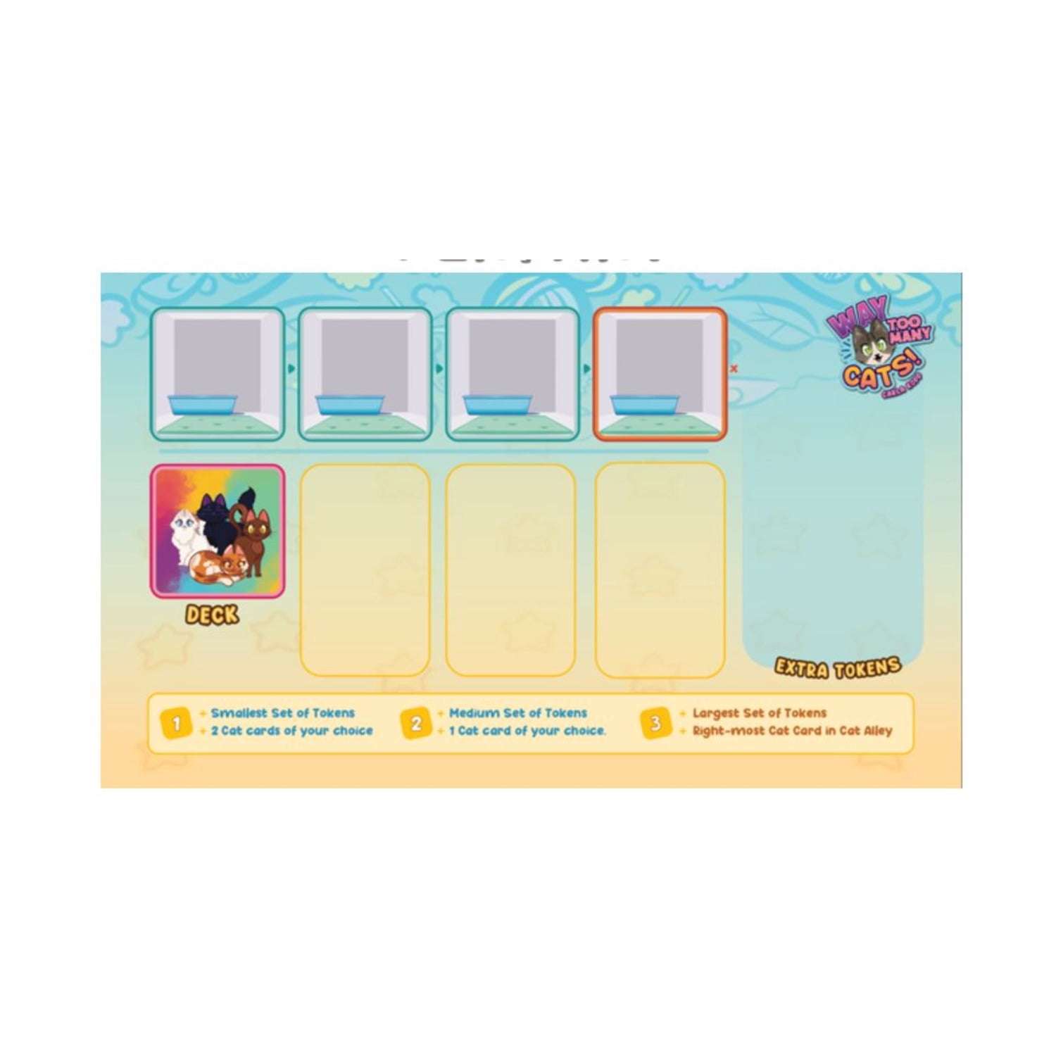 Weird Giraffe Games Way Too Many Cats Playmat New - Walmart.com