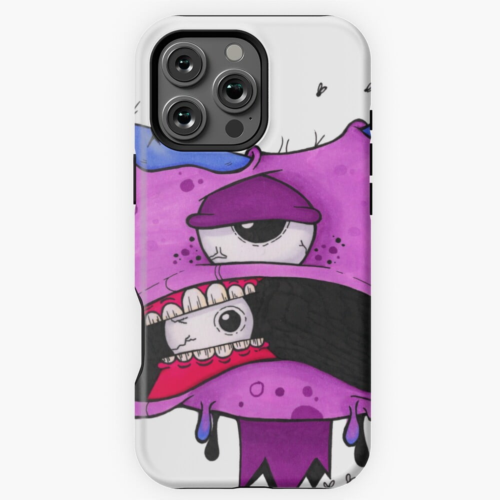 Weird Monster Creepy Abstract Phone Case for iPhone 16 15 14 13 12 11 ...
