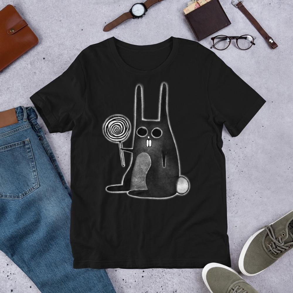 Weird Rabbit Shirt Dark Academia Goblincore Gothic Birthday ...