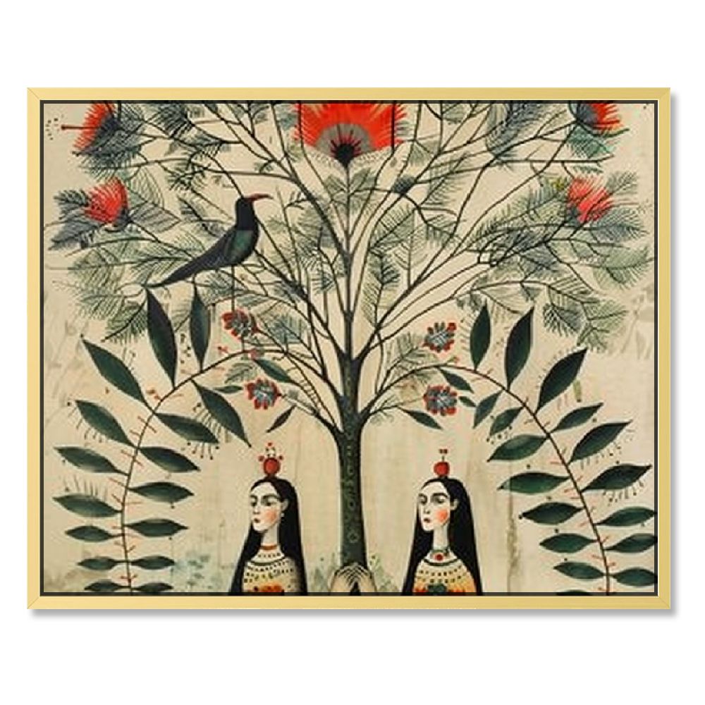 Weird Tree Poster - Psychedelic Print - Trippy Art - Modern Art ...