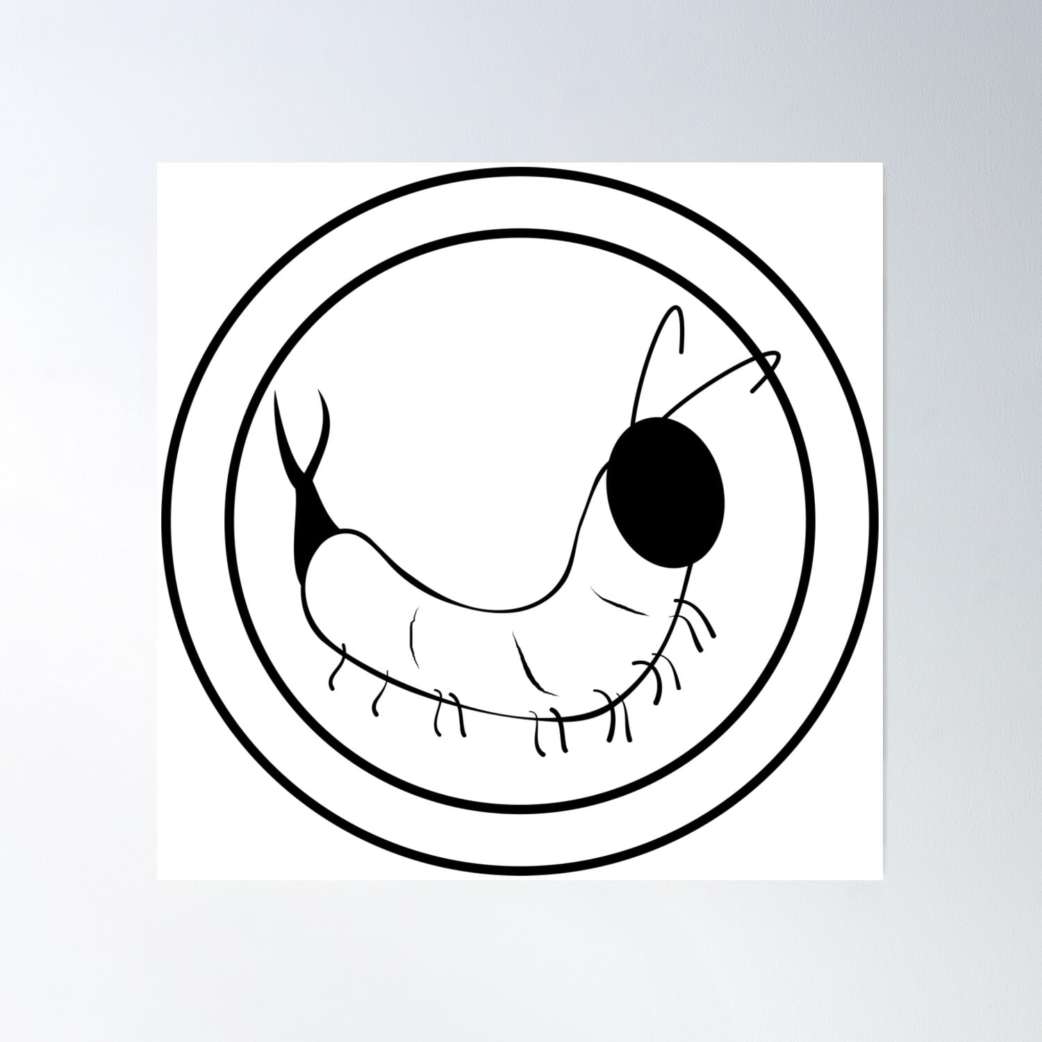 Weird Worm Poster Wall Art, Modern Wall Decor, 16x16 UNFRAMED - Walmart.com