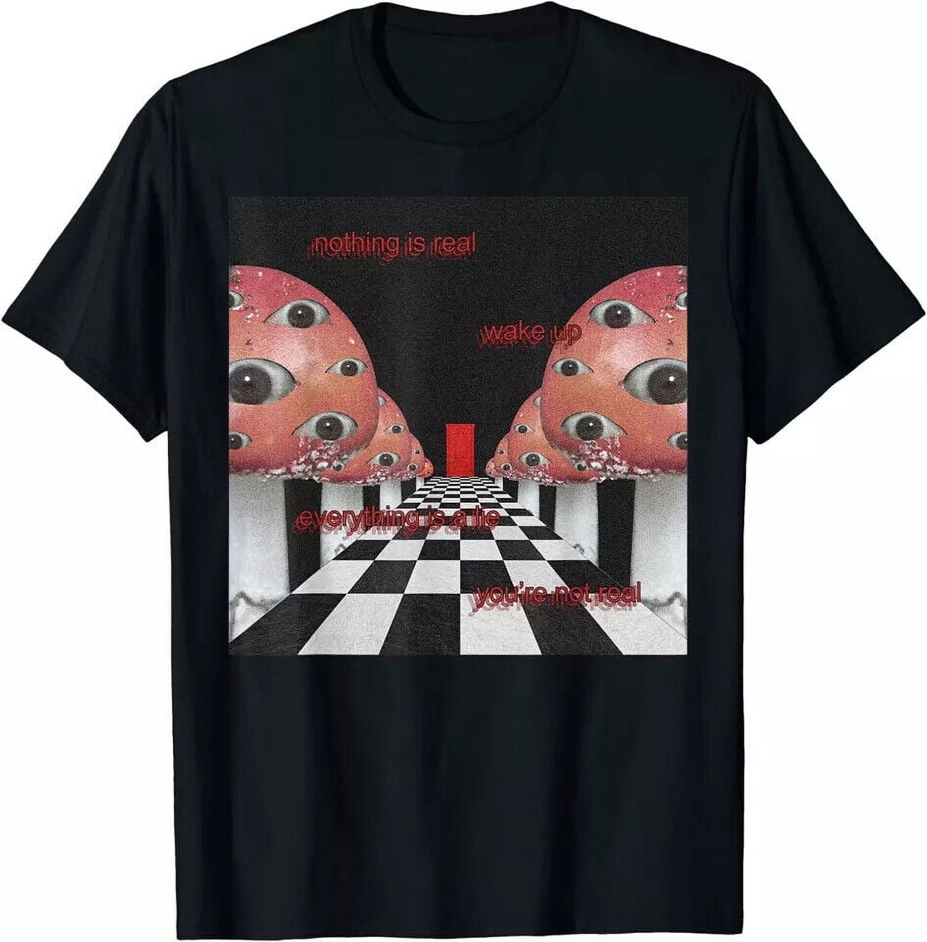 Weirdcore Aesthetic Mushroom Eyes Strangecore Traumacore - Walmart.com