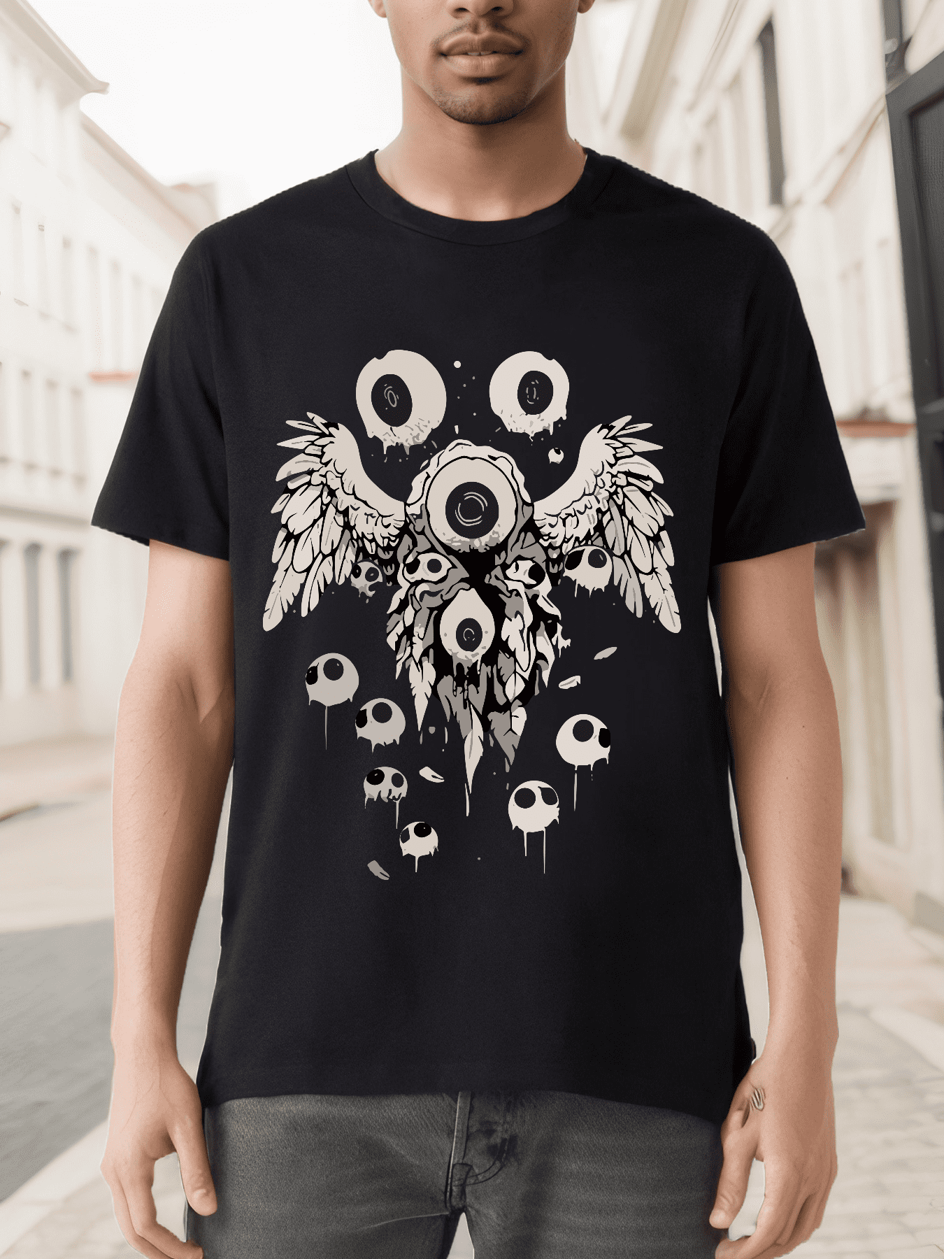 Weirdcore Eyeball T-Shirt Dreamcore Aesthetic Grunge Clothing Edgy ...