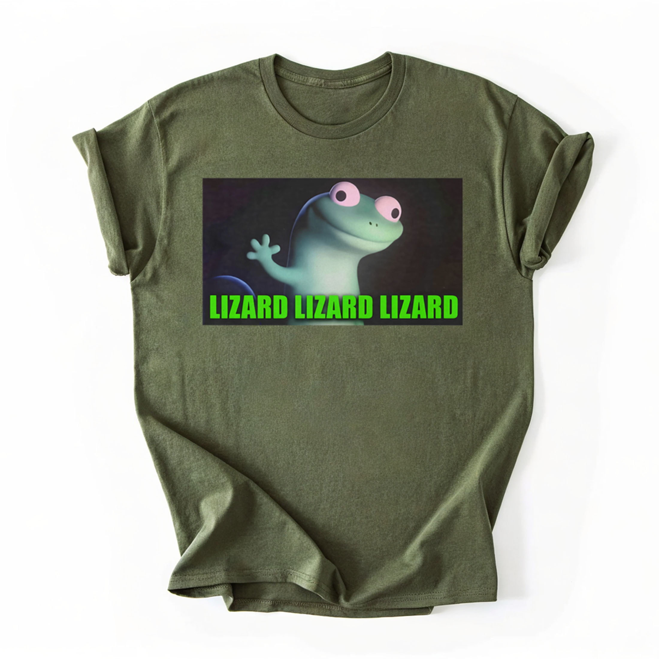 Weirdcore Lizard Lizard Lizard Meme Shirt, Tik tok Meme Lizard Shirt ...