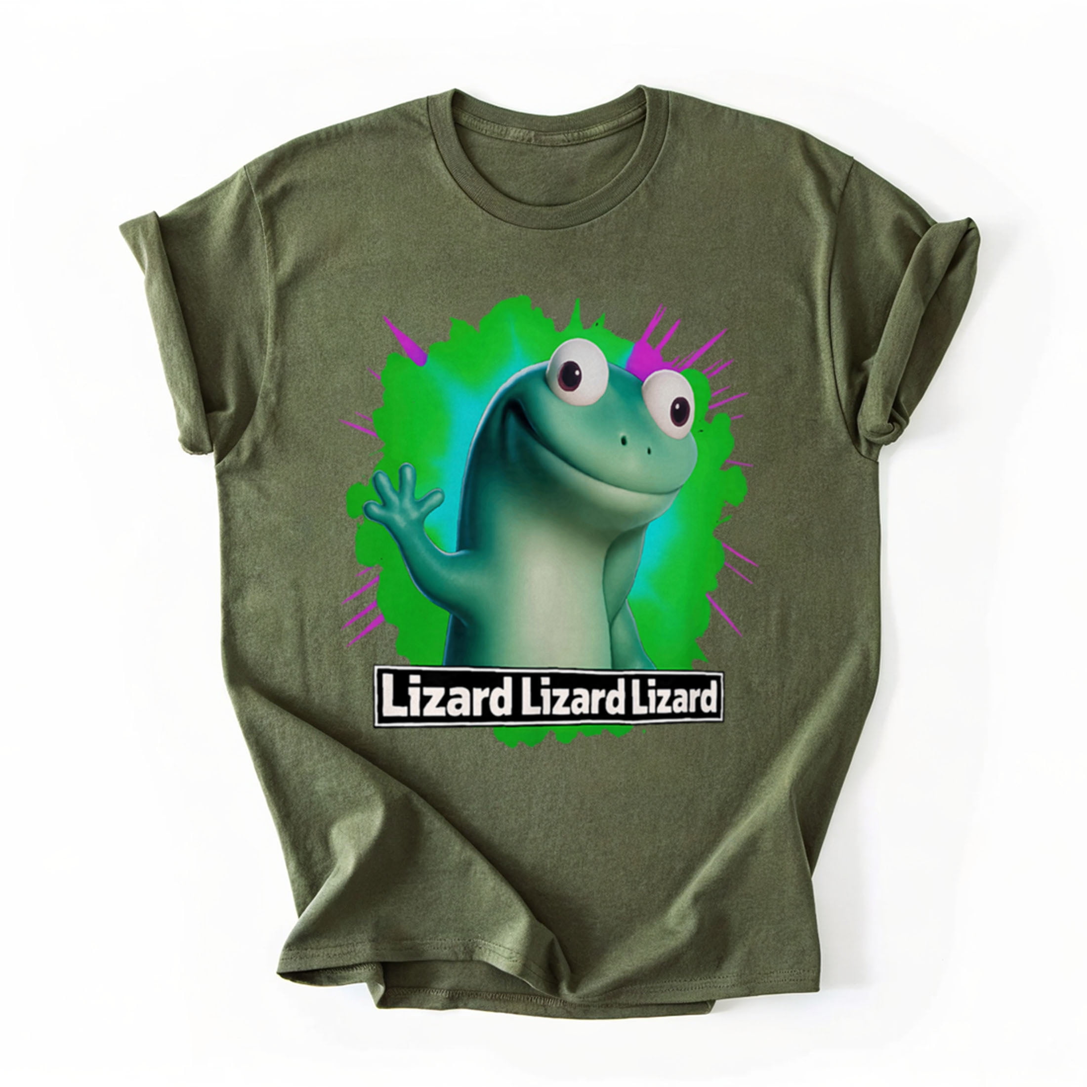 Weirdcore Lizard Lizard Lizard Meme Shirt, Tik tok Meme Lizard T-Shirt ...