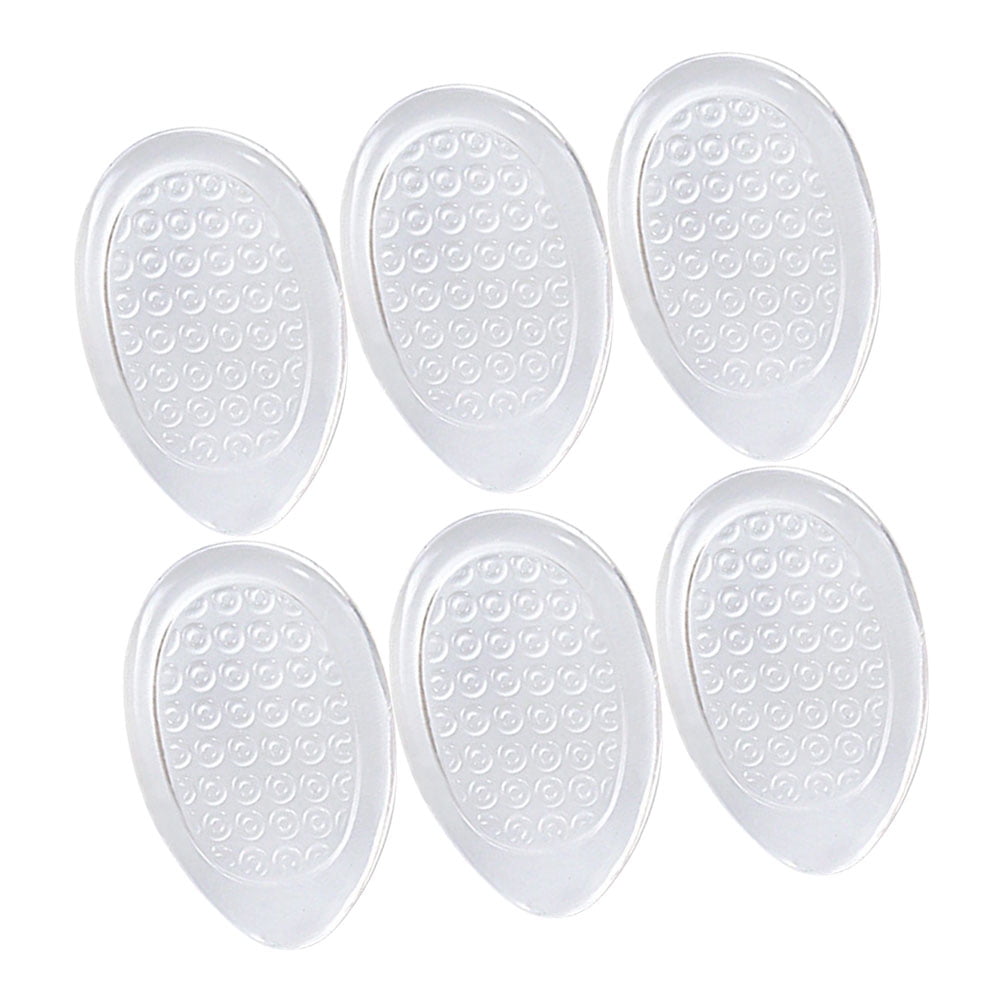 3 Pairs Transparent Gel Heel Pads Comfortable Shoe Cushions for Women ...